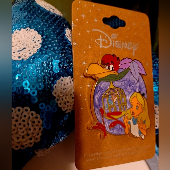 Disney | Accessories | Nwt Disney Pin Alice In Wonderland Bird Cage ...